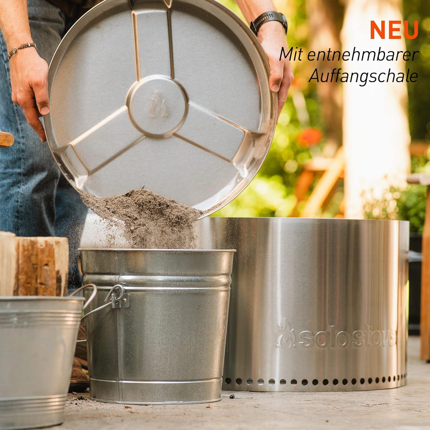 Solo Stove BONFIRE 2.0 Ø 49,5 cm + STAND STAINLESS STEEL / Edelstahl ...